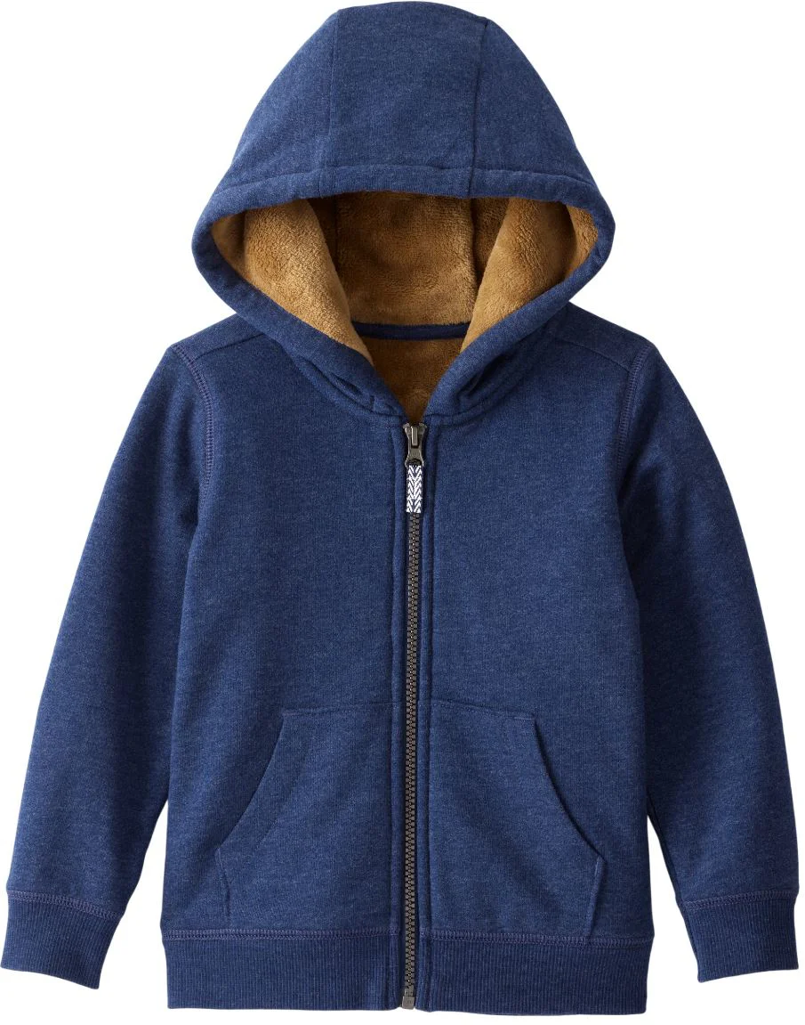 Carter's Hanorac cu gluga si fermoar Zip-Up Jacket Velboa Navy ...