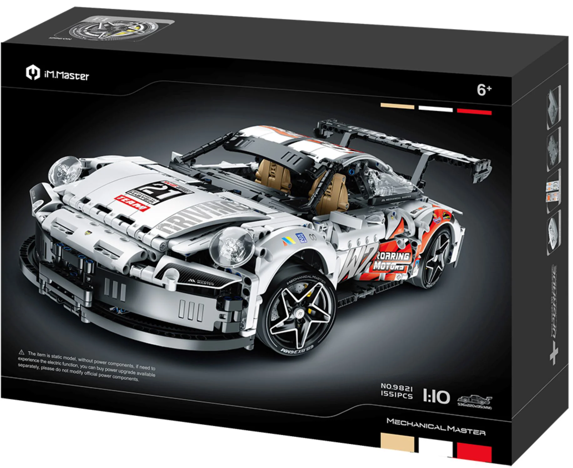 Set de constructie 2 in 1 iM.Master Mechanical Master Automobil sportiv ...