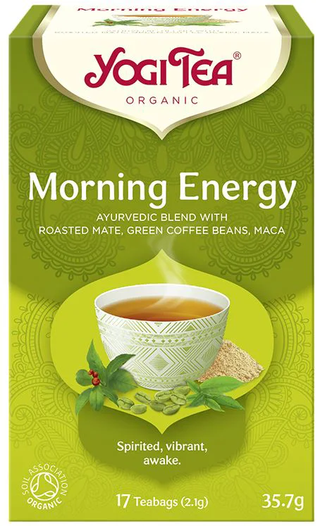 Ceai bio Yogi Tea Morning Energy, 17 buc. - cumpăra cu livrare în ...