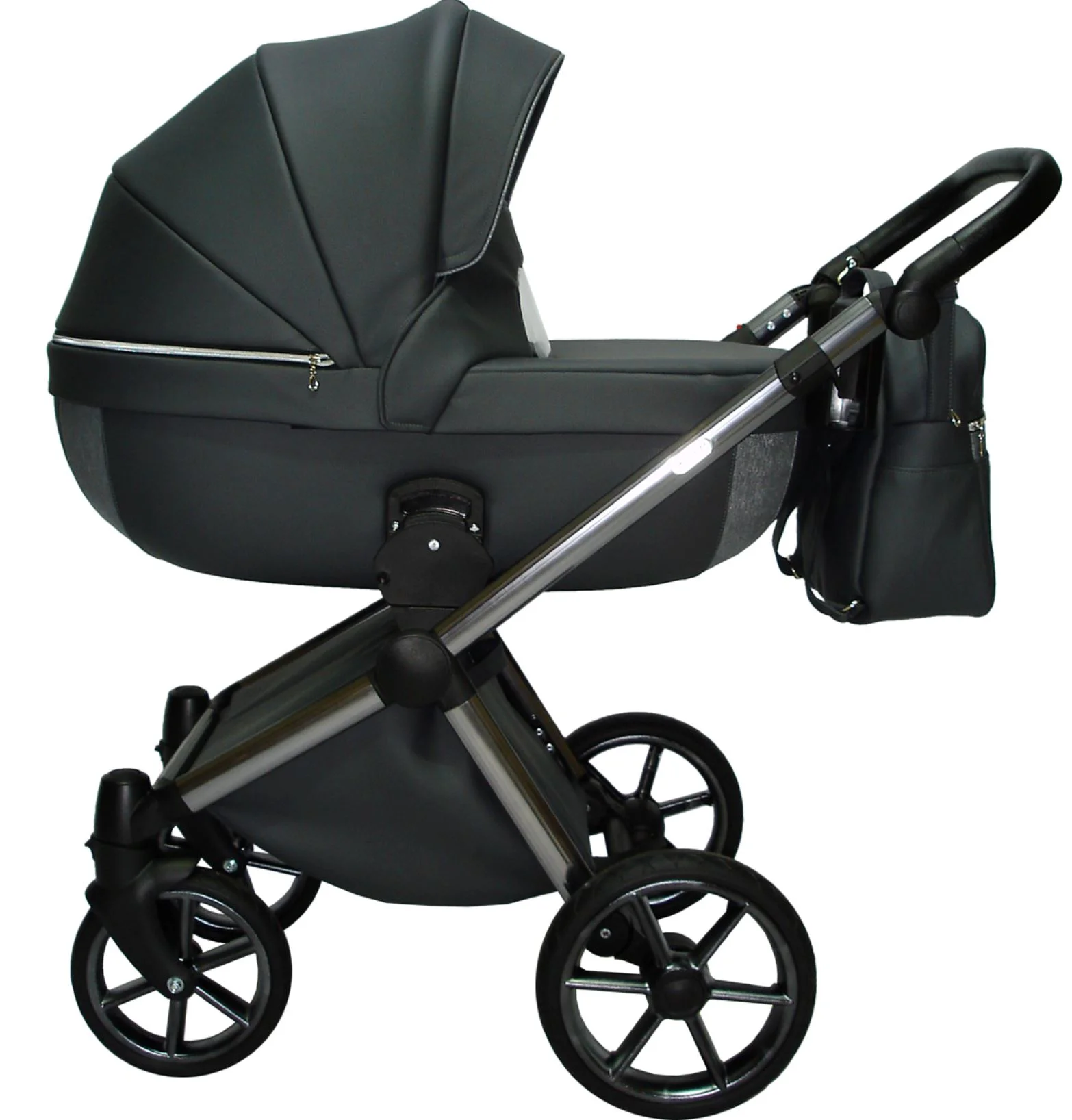 Carucior 2 in 1 Eucalyptus Sojan Azurro Negru-cenusiu - cumpăra cu ...