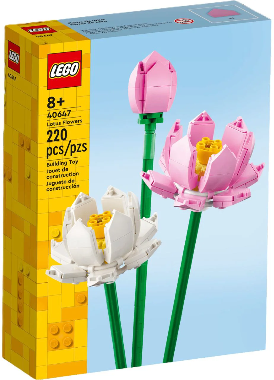 LEGO Botanicals - Flori de lotus - cumpăra cu livrare în Moldova | Mamico