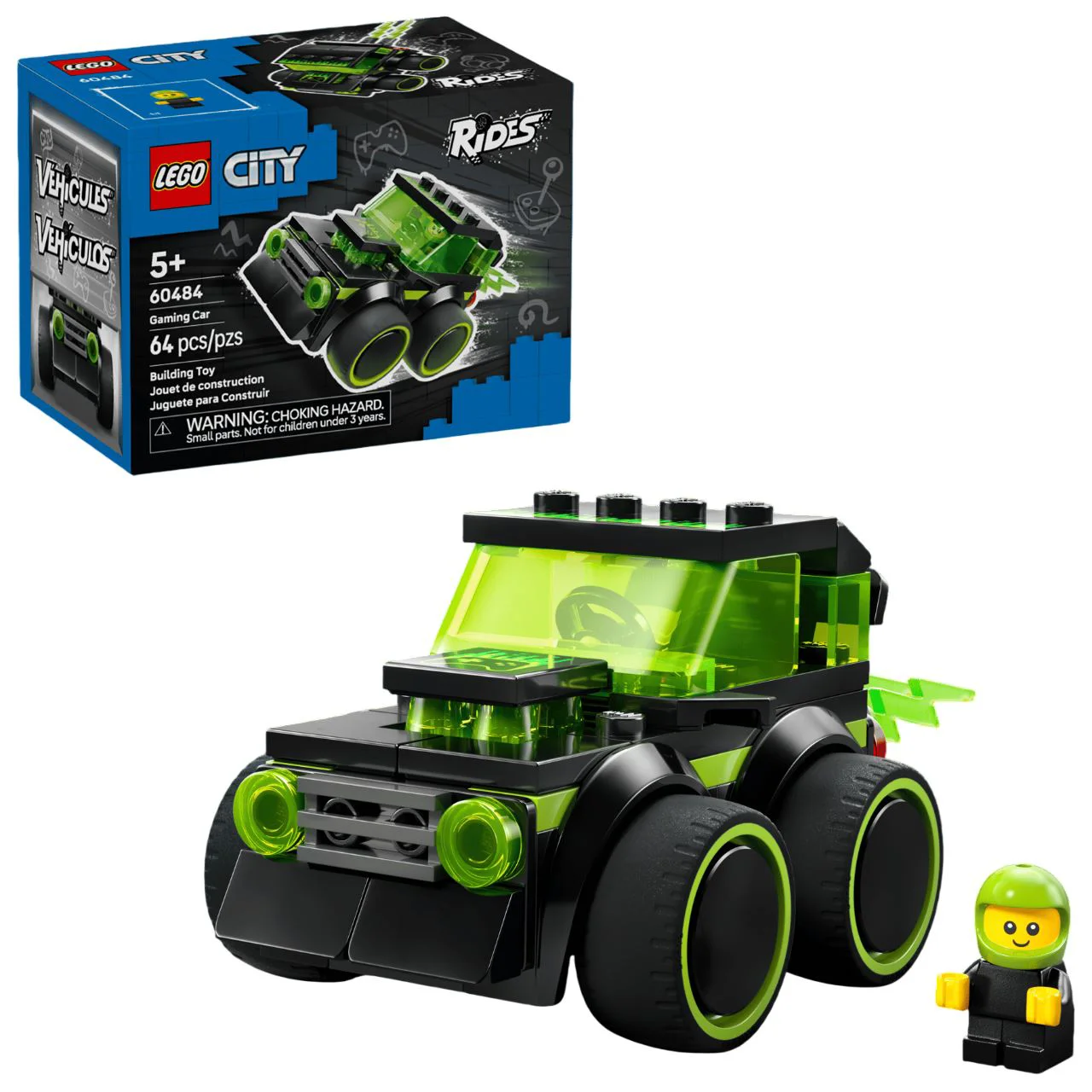 LEGO City - Masina de curse Gaming - cumpăra cu livrare în Moldova | Mamico