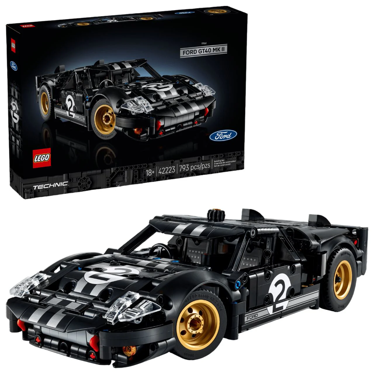 LEGO Technic - 1966 Ford GT40 MKII Race Car - cumpăra cu livrare în ...