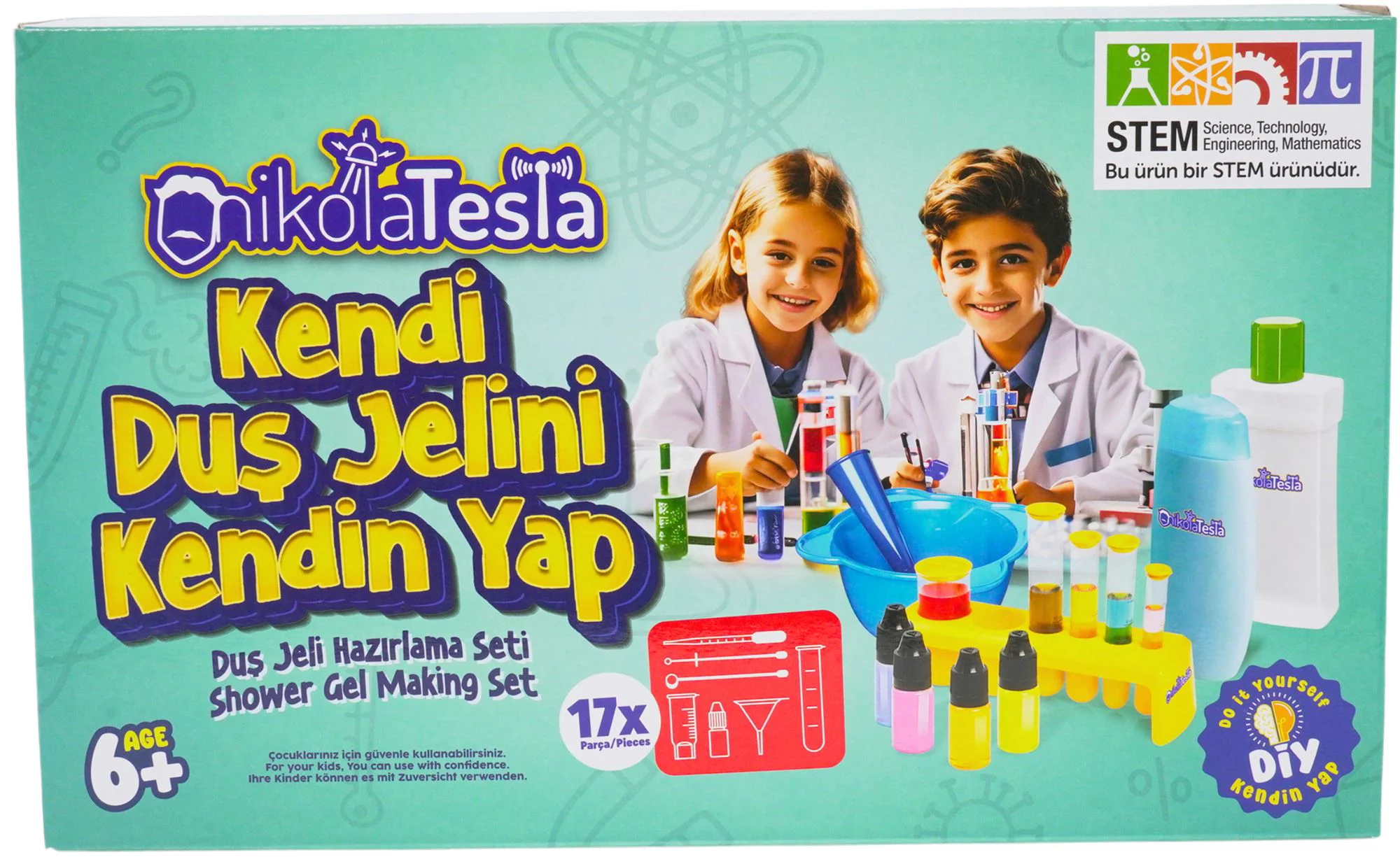 Игровой набор Фабрика геля для душа DIY Play Toys Nikola Tesla - купить ...