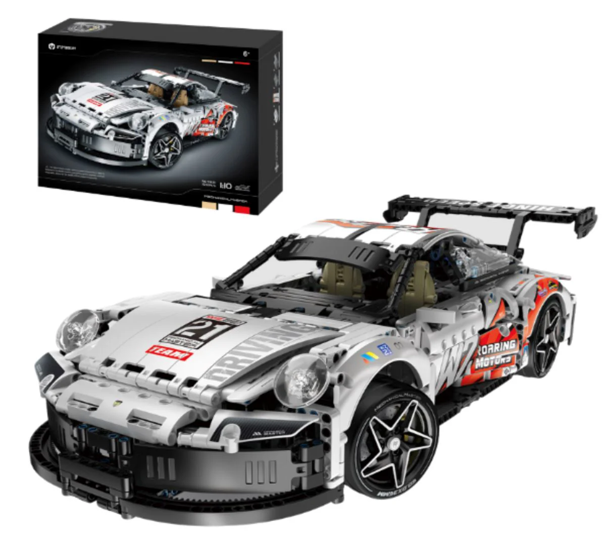 Set de constructie 2 in 1 iM.Master Mechanical Master Automobil sportiv ...