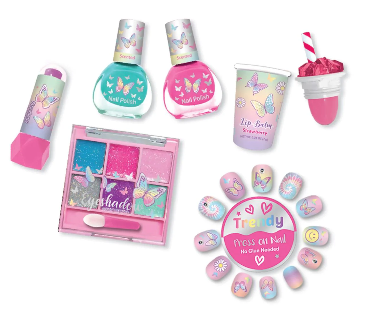 Set de cosmetice Hot Focus Fluturasi colorati - cumpăra cu livrare în ...